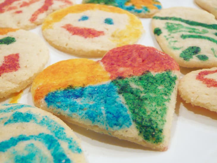 My Easy Snow Day Project with Kids: Painted Cookies | The Kitchn