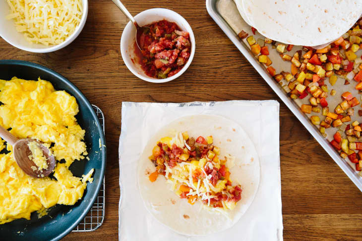 How To Make Freezer Breakfast Burritos | The Kitchn