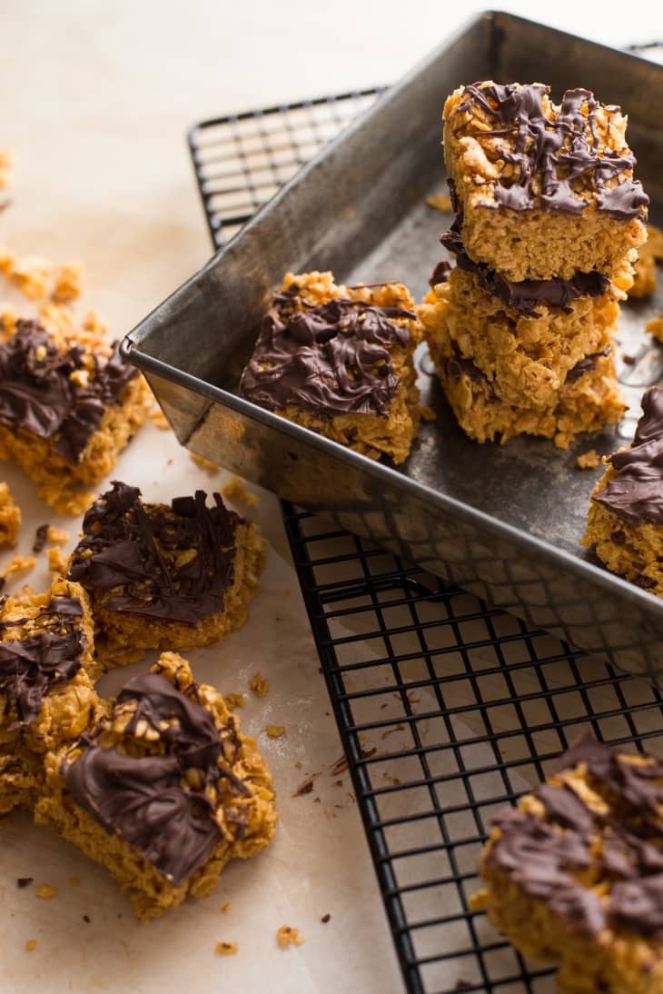 Recipe: Cornflake and Peanut Butter Squares | Kitchn