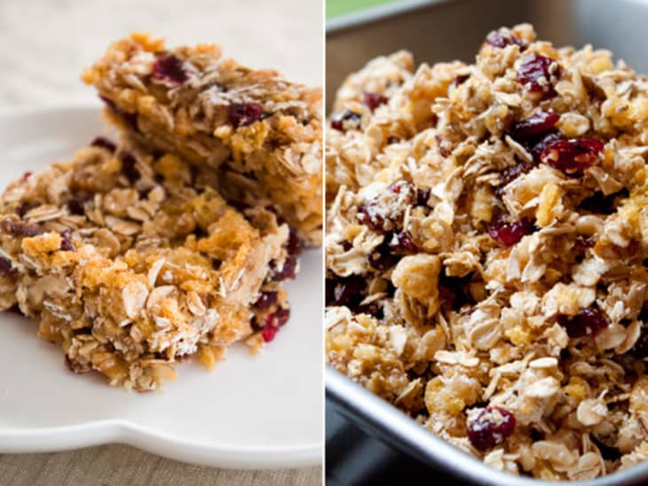 Weekend Snack Recipe: Walnut-Cranberry-Ginger Power Bars | The Kitchn