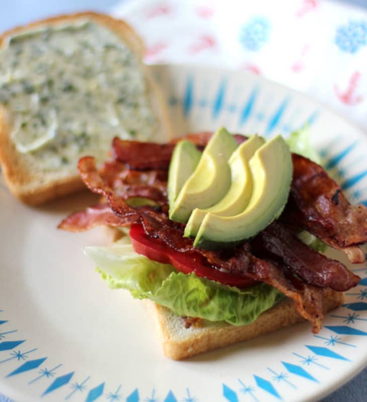 Recipe: California BLT with Avocado and Basil Mayonnaise | Kitchn