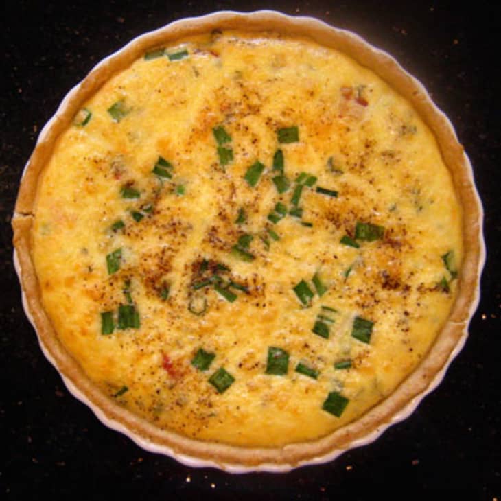 Confetti Quiche with Curry Crust | The Kitchn