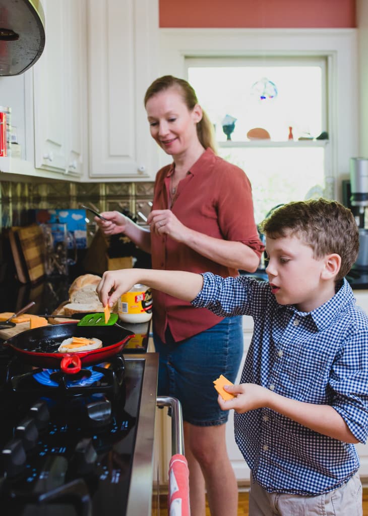 The 3rd Step in Teaching My Kid to Cook: The Art of Grilled Cheese ...