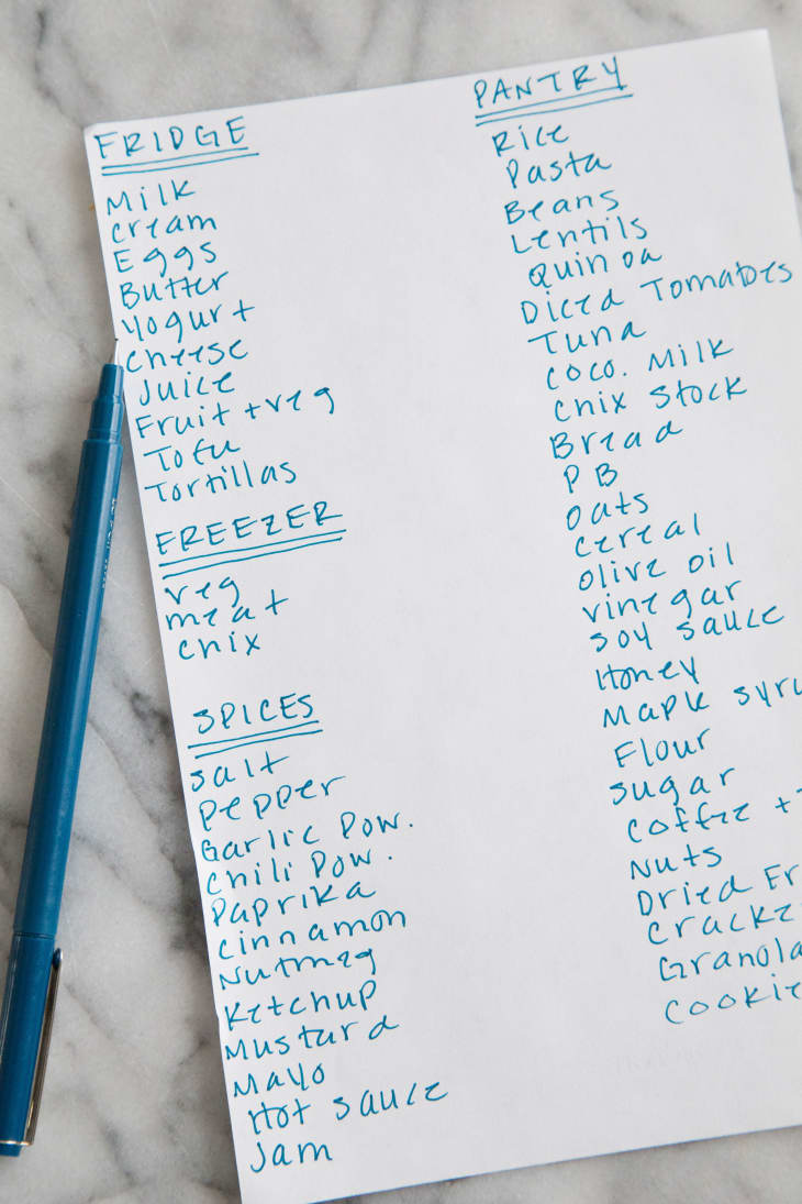5 Things Expert Meal Planners Do Before They Go To The Grocery Store