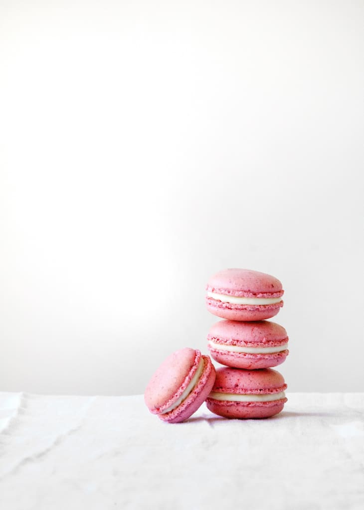 Recipe: Raspberry-Coconut French Macarons | The Kitchn