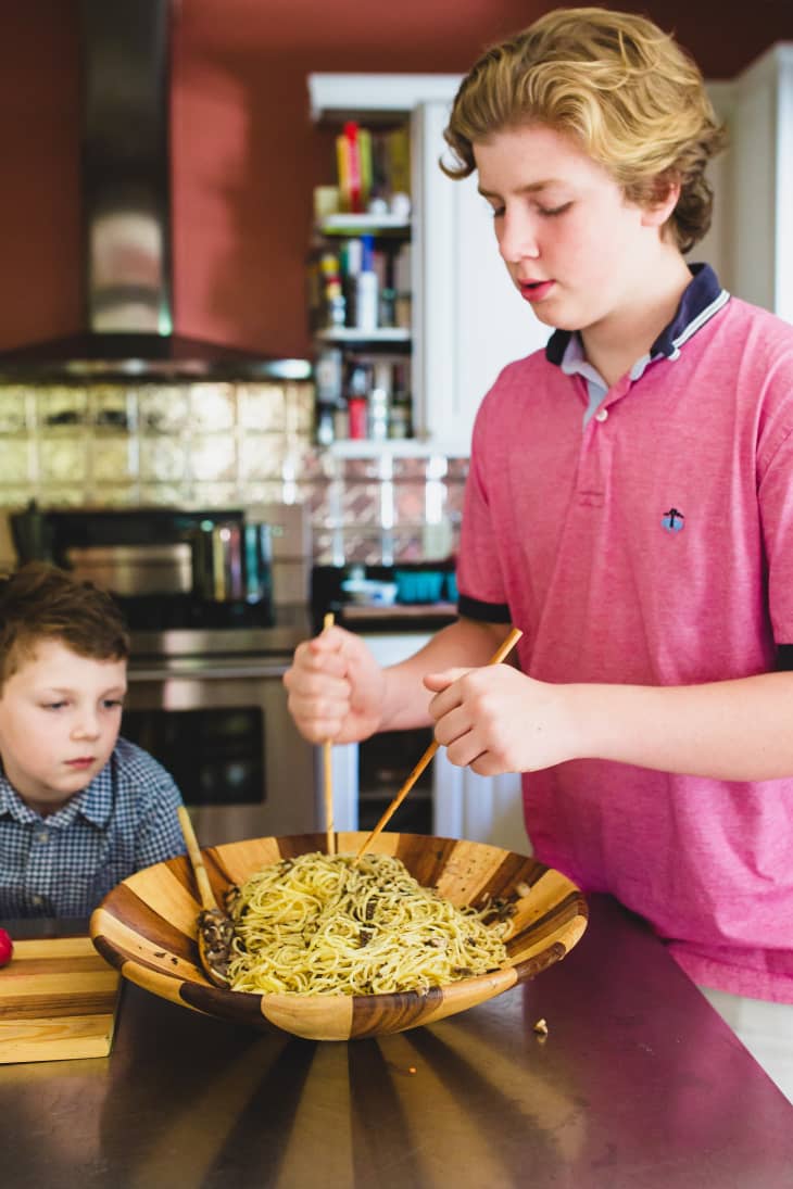 How I Taught My Teenager to Make Pasta into a Meal | The Kitchn