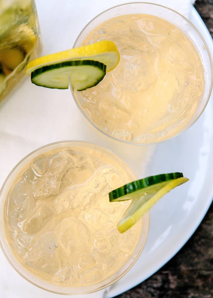 Cocktail Recipe: Cucumber, Ginger & Prosecco Sangria | The Kitchn