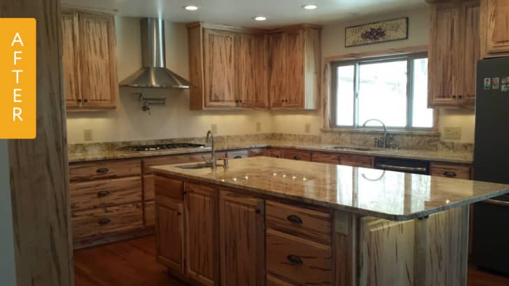 Before & After: Goodbye, Wood-Fired Stove! Hello, Dream Kitchen | The ...