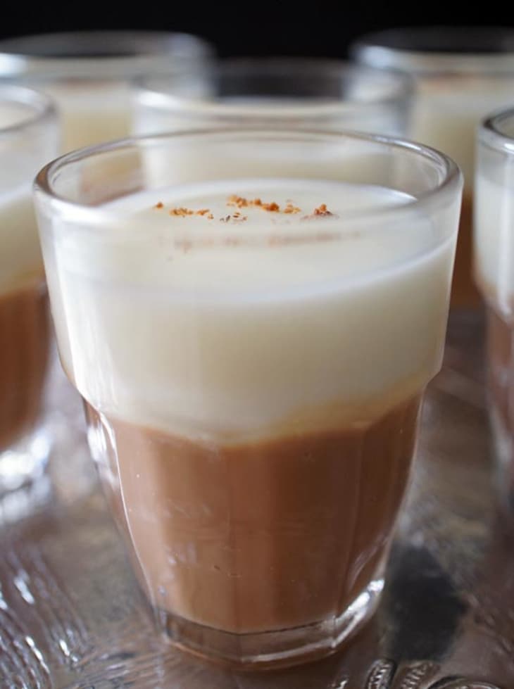 Layered Lemon and Black Tea Pudding | The Kitchn