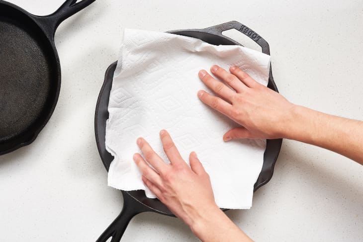 Best Way to Store Cast Iron | The Kitchn