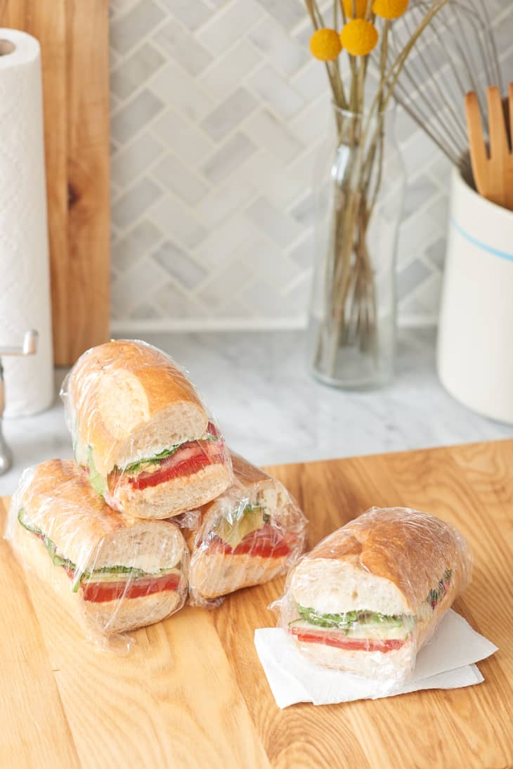 Recipe: Summer Vegetables Sub Sandwich with Garlic Cream Cheese | The ...
