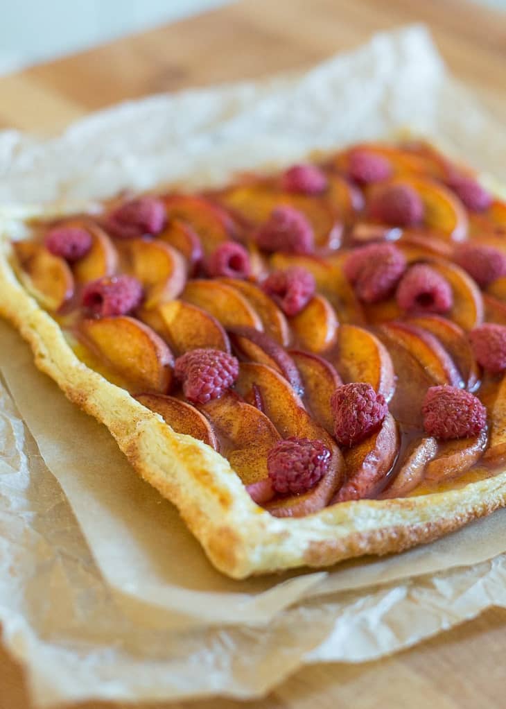 Recipe: Peach and Raspberry Tart | Kitchn