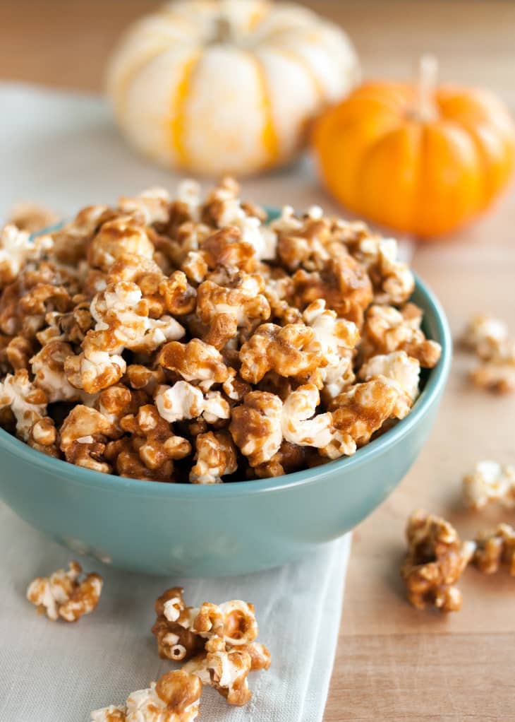 Pumpkin Spiced Caramel Corn | The Kitchn