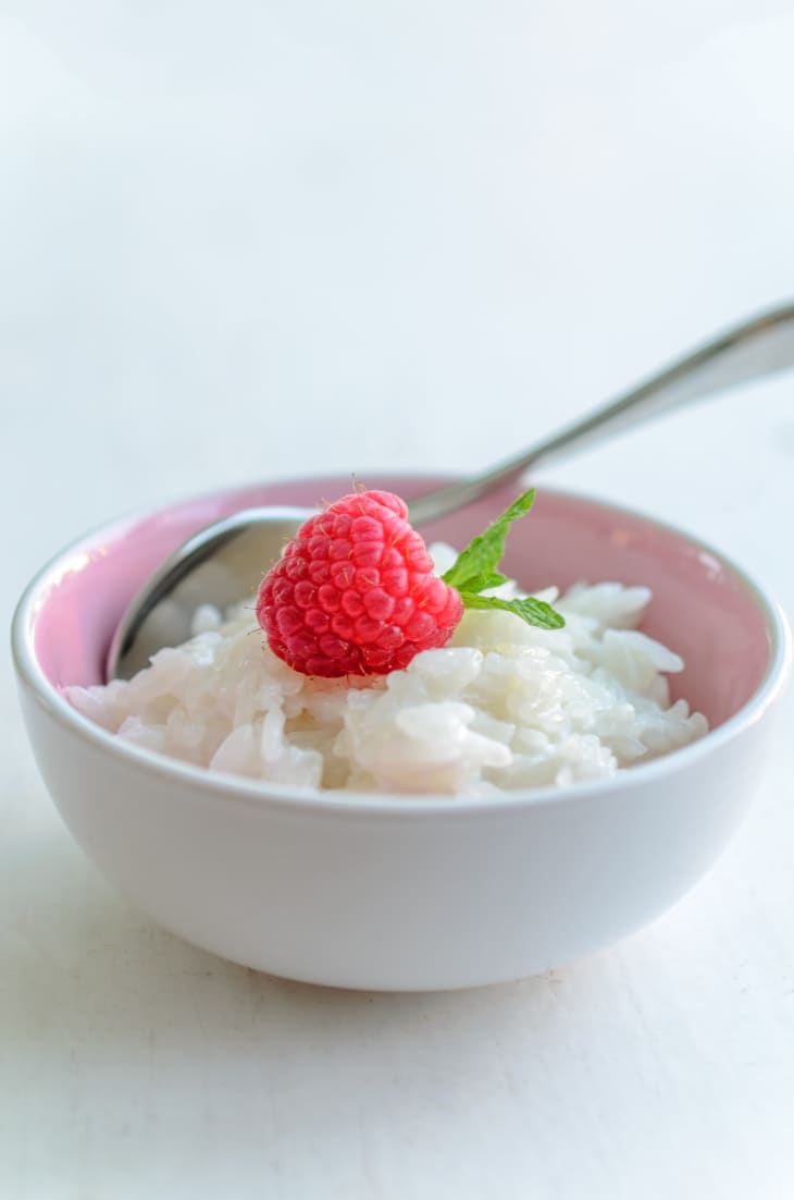 Recipe: Thai Sticky Rice Pudding with Coconut Sauce | Kitchn