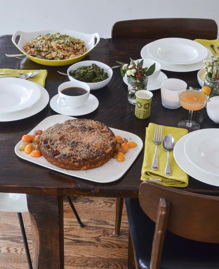 Recipe: Fresh Grape Cake with Luscious Lemon Sauce | The Kitchn