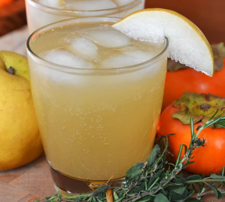 Drink Recipe: Asian Pear Sparkler | Kitchn