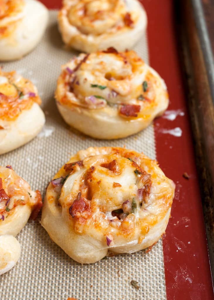 Recipe: Cheesy Pizza Pinwheels | The Kitchn