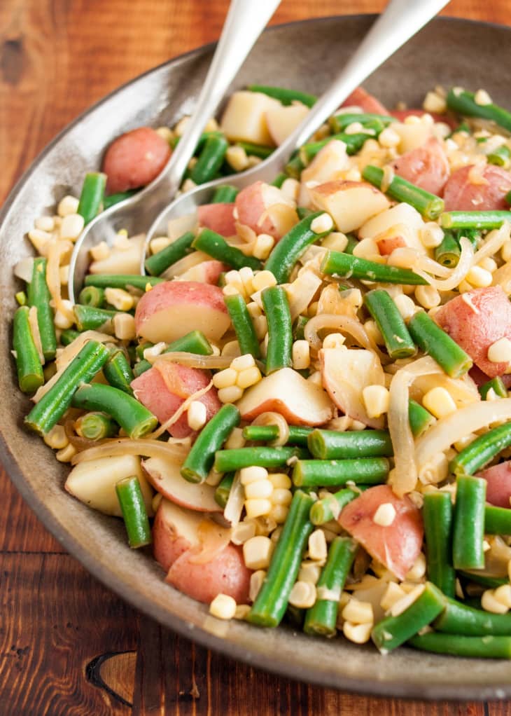 Recipe: Potatoes, Green Beans, and Corn with Lemon-Brown Butter ...