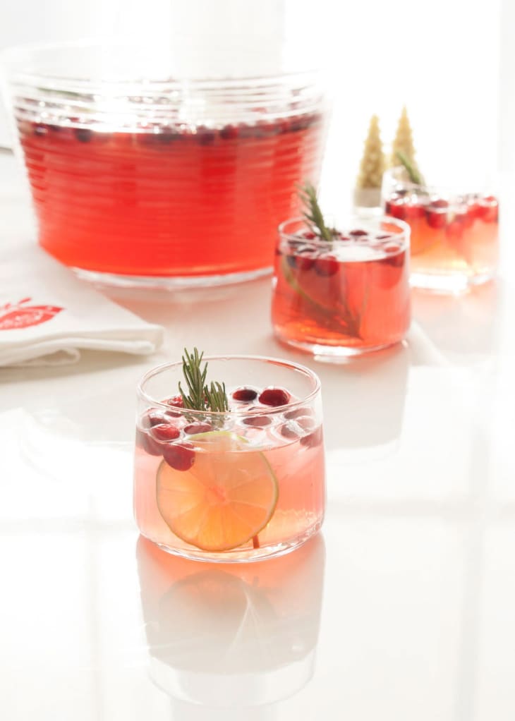 Recipe: Sparkling Hibiscus Holiday Punch | The Kitchn