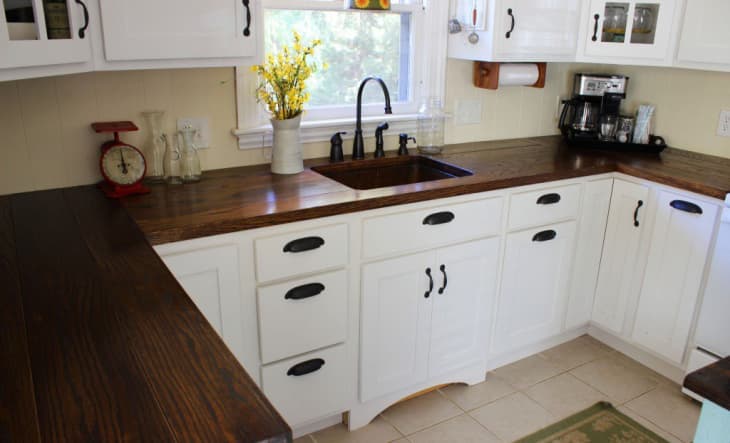 Before & After: A Kitchen Makeover with Stunning DIY Countertops | The ...