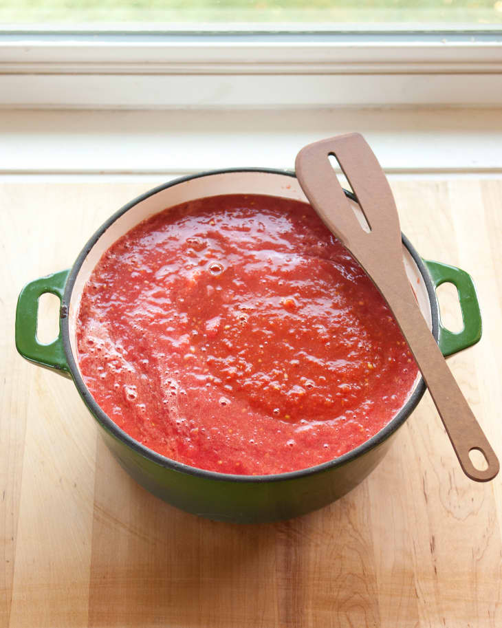 How To Make Tomato Sauce with Fresh Tomatoes | The Kitchn