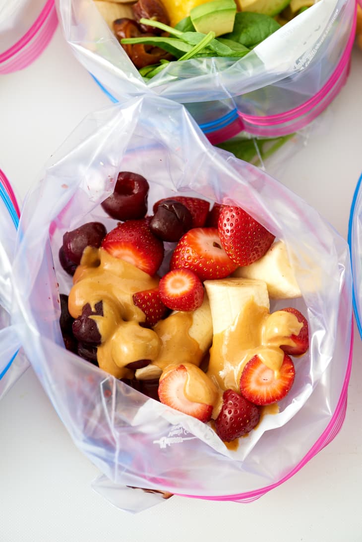 Make-Ahead Smoothie Packs: PB&J Smoothie | The Kitchn