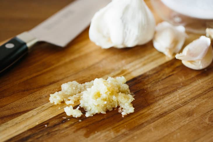 Garlic Paste Recipe (with Just Salt and a Knife) | Kitchn