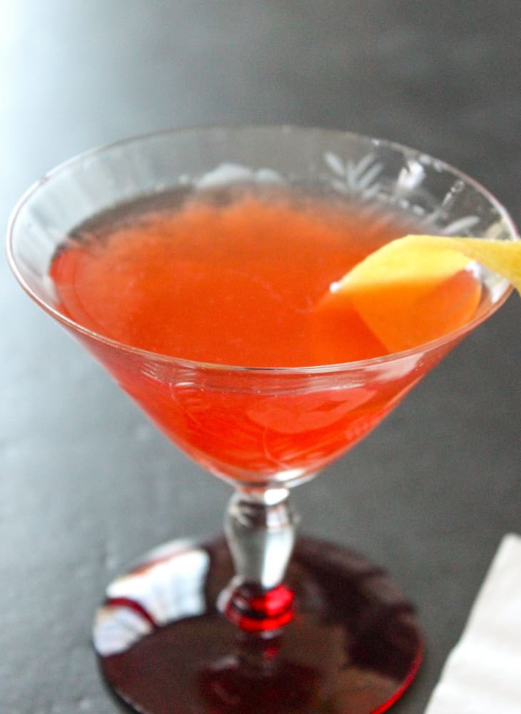 A Whiskey & Winter Citrus Cocktail Recipe: The Blinker Cocktail | Kitchn