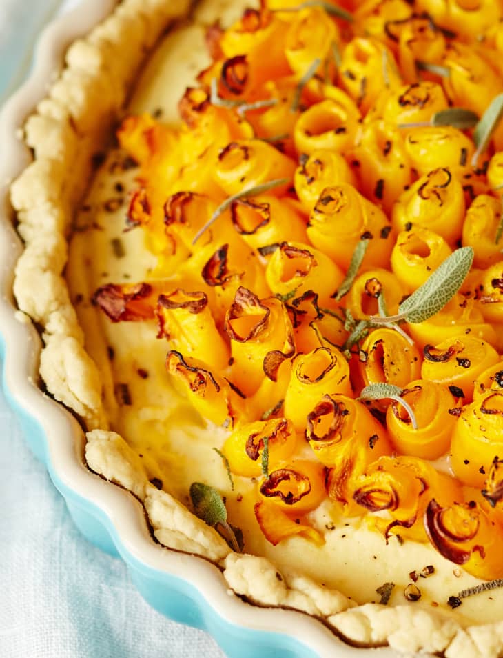 Recipe: Butternut Squash Rose Tart | The Kitchn