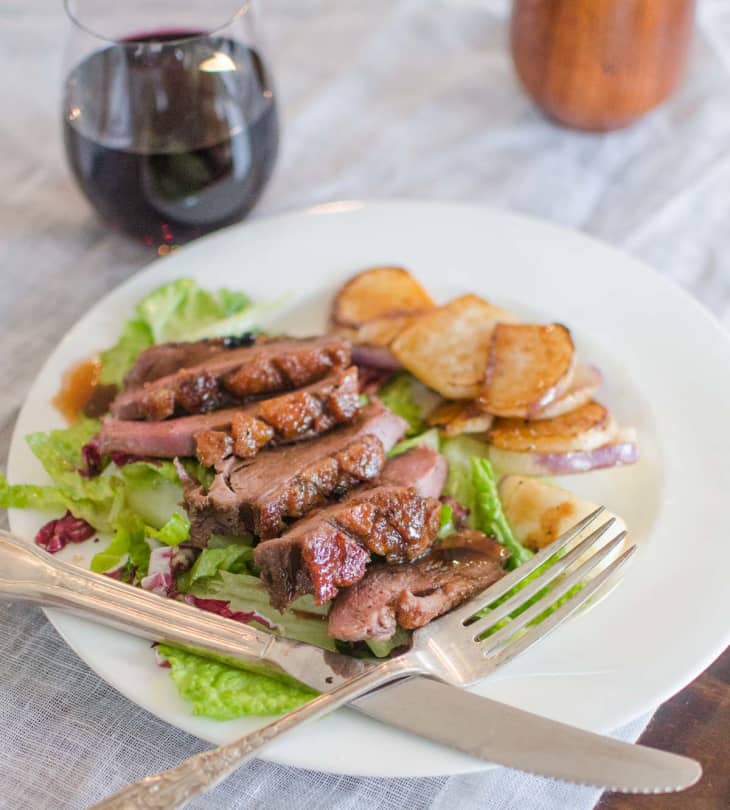 Dinner Recipe for Two: Duck Breast with Pomegranate-Citrus Glaze | The ...