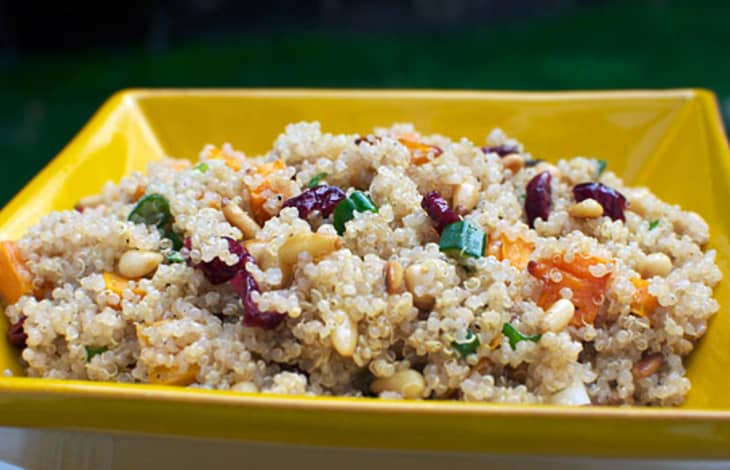 Passover Recipe: Sweet & Crunchy Quinoa Salad with Sweet Potatoes, Pine ...