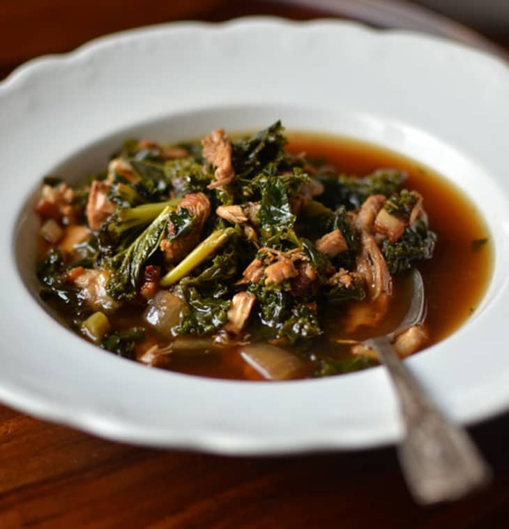 Quick Recipe: Bacon, Kale, & Turkey Stew | The Kitchn