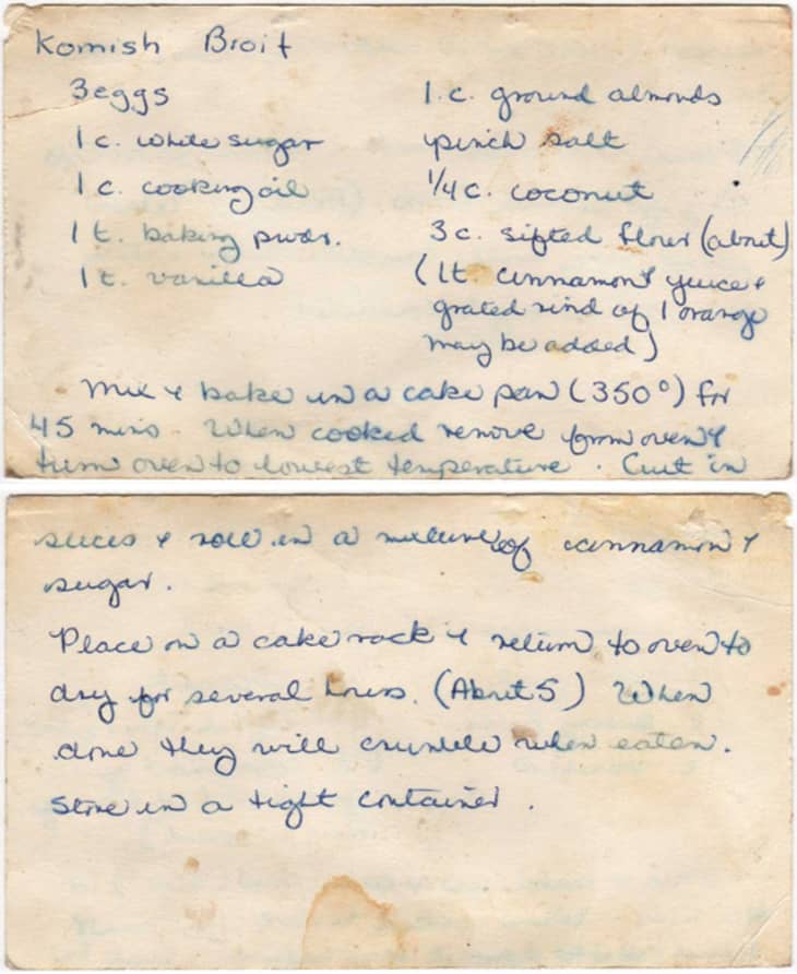 Holiday Cookie Recipe: Komish Broit | The Kitchn