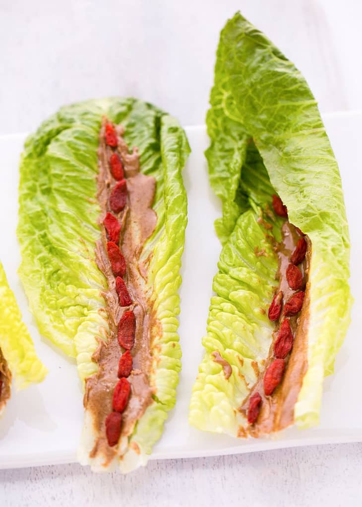 Vegan Snack Recipe: Ladybugs on a Leaf | Kitchn