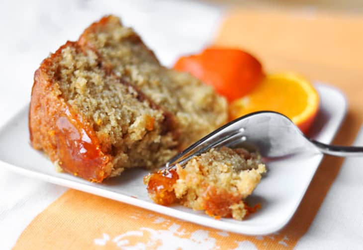 Vegan Recipe: Sticky Orange Cake with Marmalade Glaze | The Kitchn