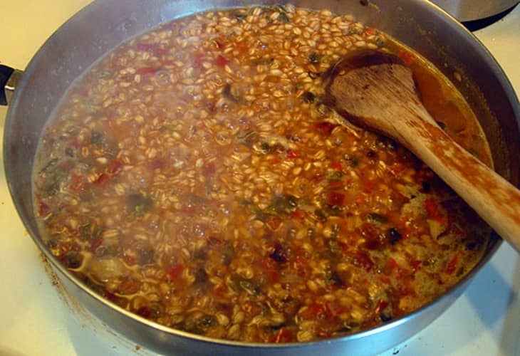 Recipe: Spelt Farotto with Tuna and Artichokes | The Kitchn