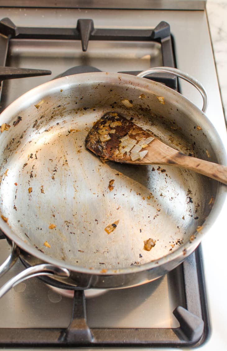 Why You Shouldn’t Take a Pan Off the Stove Until It’s Clean | The Kitchn