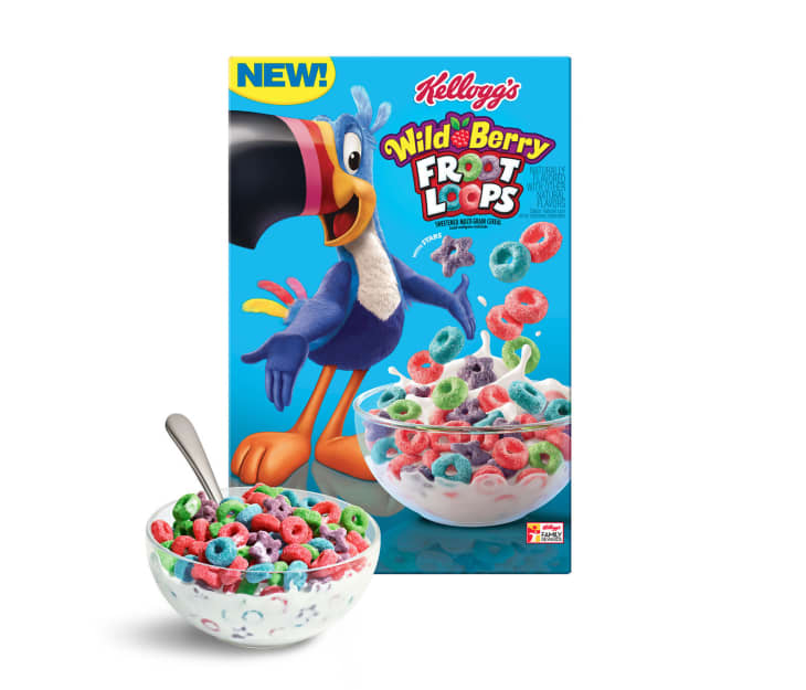 Kellog's Wild Berry Froot Loops - Color Shape Change | The Kitchn