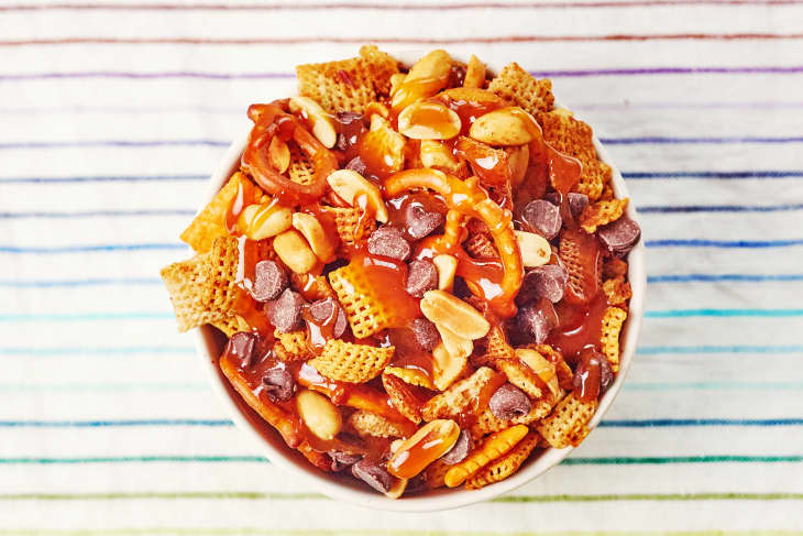 Snickers Chex Mix Recipe | The Kitchn