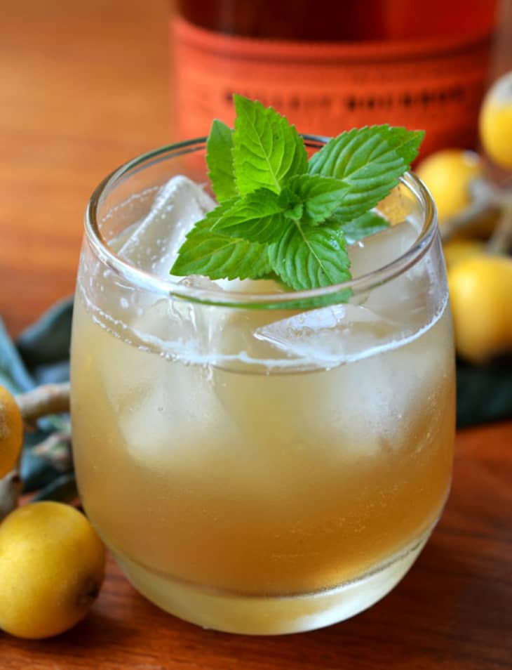 Cocktail Recipe: Loquat Bourbon Smash | The Kitchn