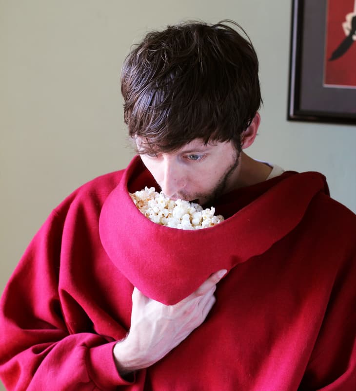 Yes, This Is the Best Way to Eat Popcorn at Your Desk | The Kitchn