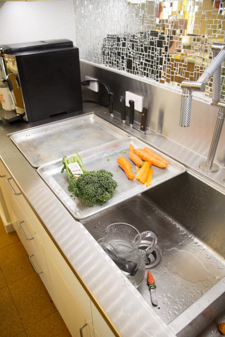 This Ingenious Sink Was Inspired by Restaurant Kitchens | The Kitchn