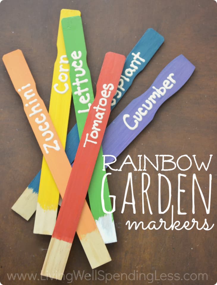 Cute & Easy Garden Markers You Can DIY with Supplies You Already Have ...