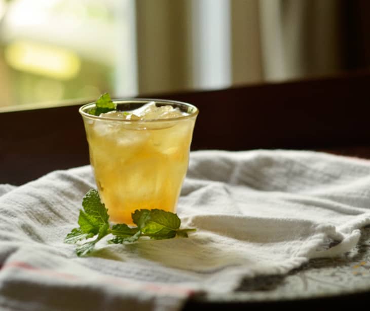 Iced Green Tea Elixir with Ginger & Lemon | The Kitchn