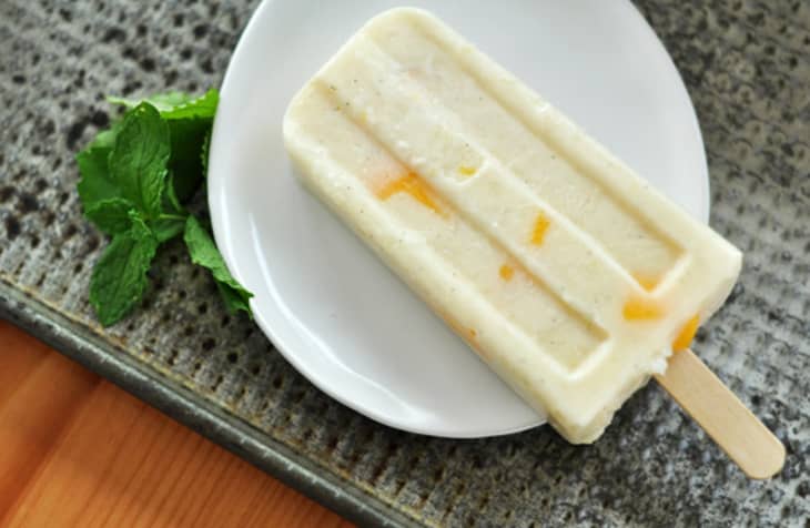 Recipe: Coconut and Mango Rice Pudding Pops | The Kitchn