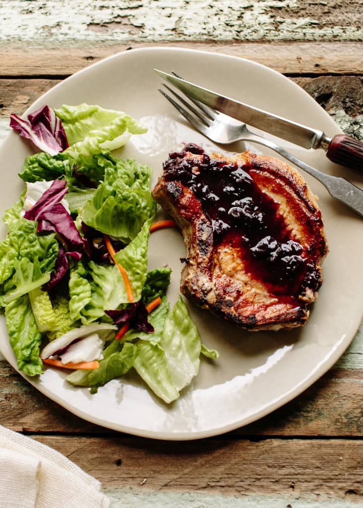 Recipe: Pork Chops in Port Wine Sauce | The Kitchn