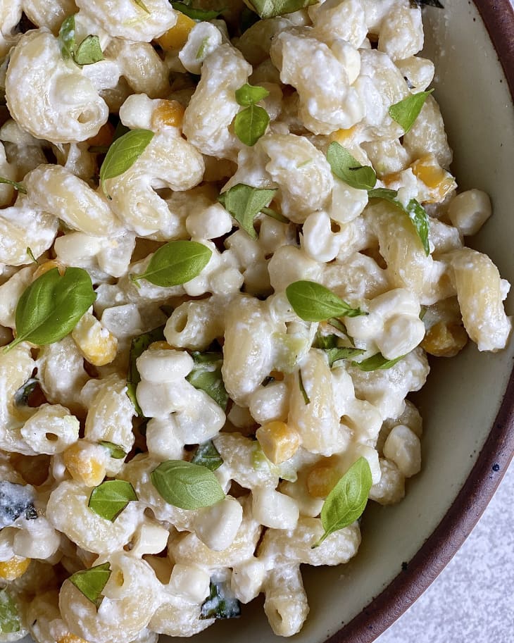 One-Pot Corn Pasta Recipe | The Kitchn