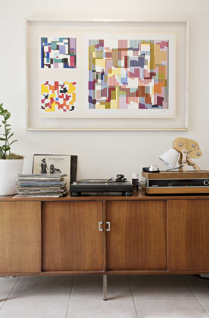 Here’s Why Record Bars and Record Displays Are Trending | Apartment Therapy