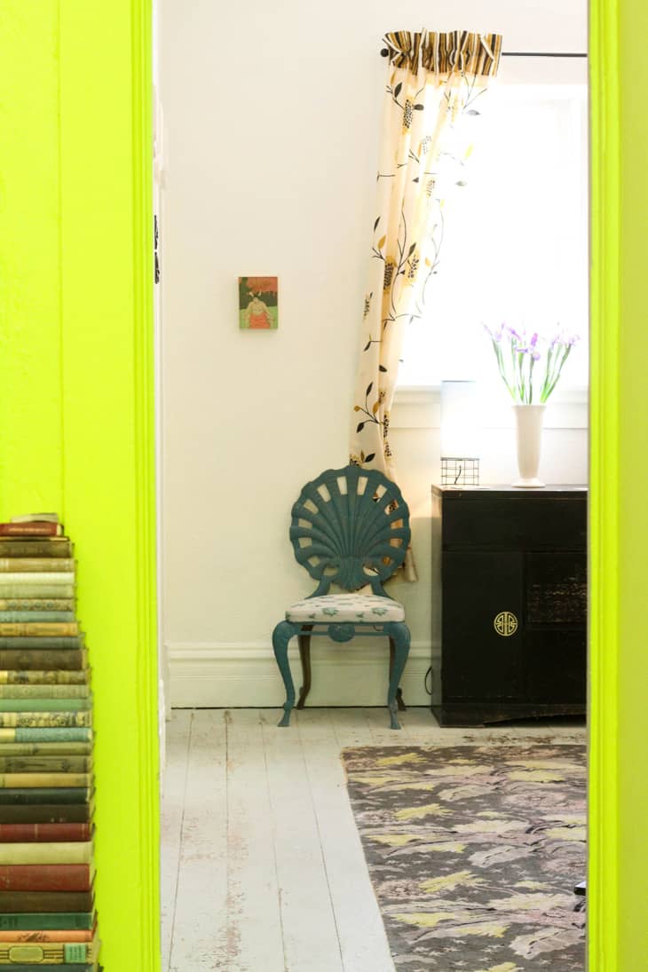 House Tour: Neon Colors in a Vintage Eclectic House | Apartment Therapy