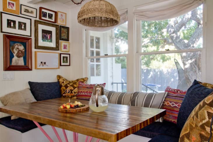 An Eclectic Breakfast Nook to Fit the Whole Family | The Kitchn